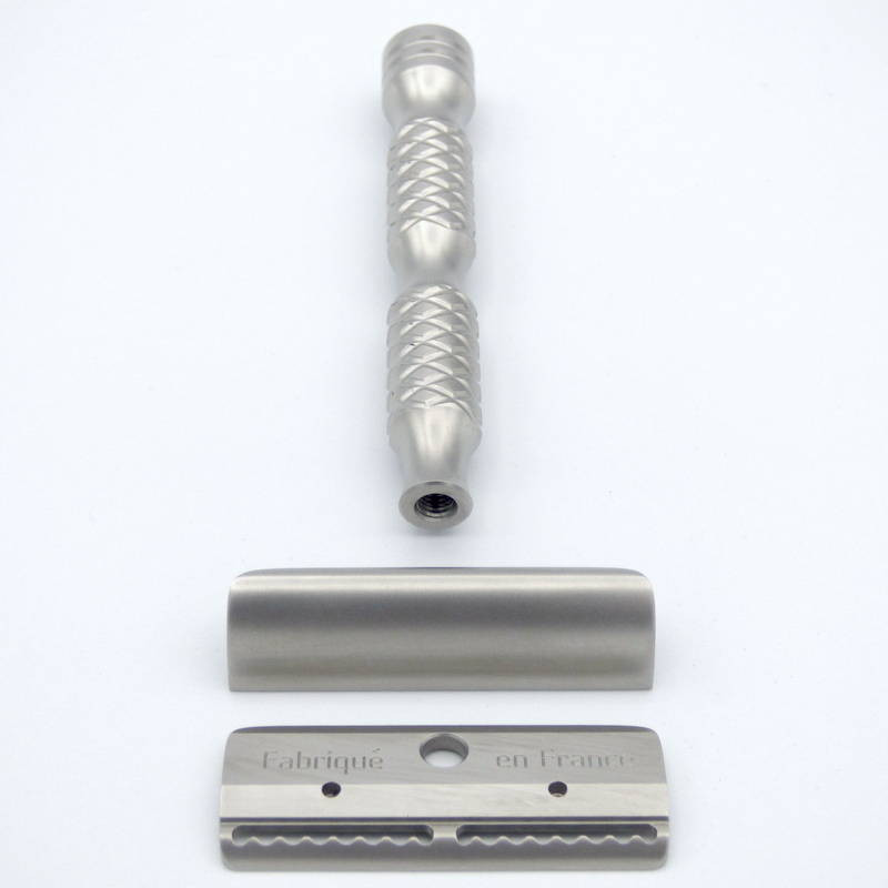 Rasoir de Sûreté à Simple Tranchant Atelier Durdan "La Faux" en Inox ...