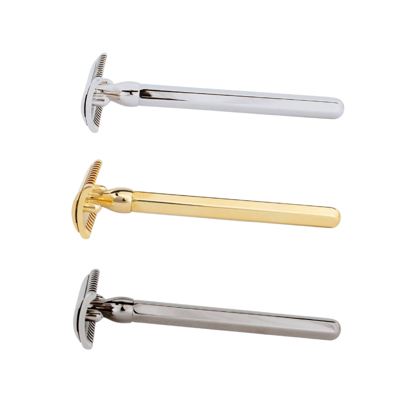 Plisson | Rasoir de Sûreté Octogonal Peigne Fermé