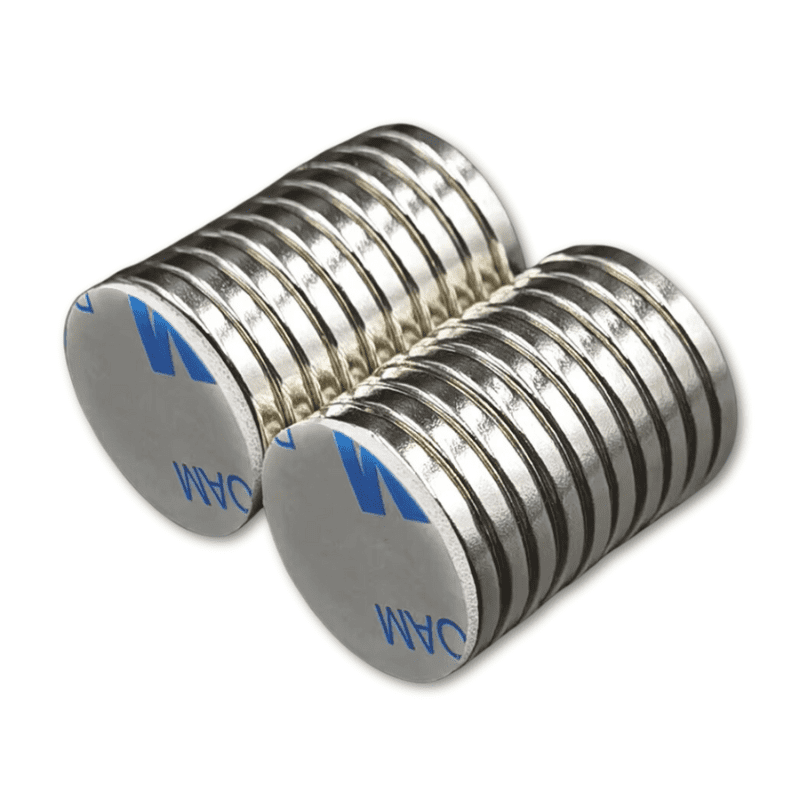 Aimant rond adhésif pour salle de bain