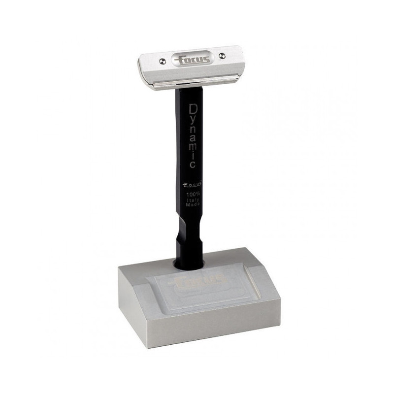 Focus - Rasoir de Sûreté Focus 'Dynamic' R48-6 en Aluminium Noir